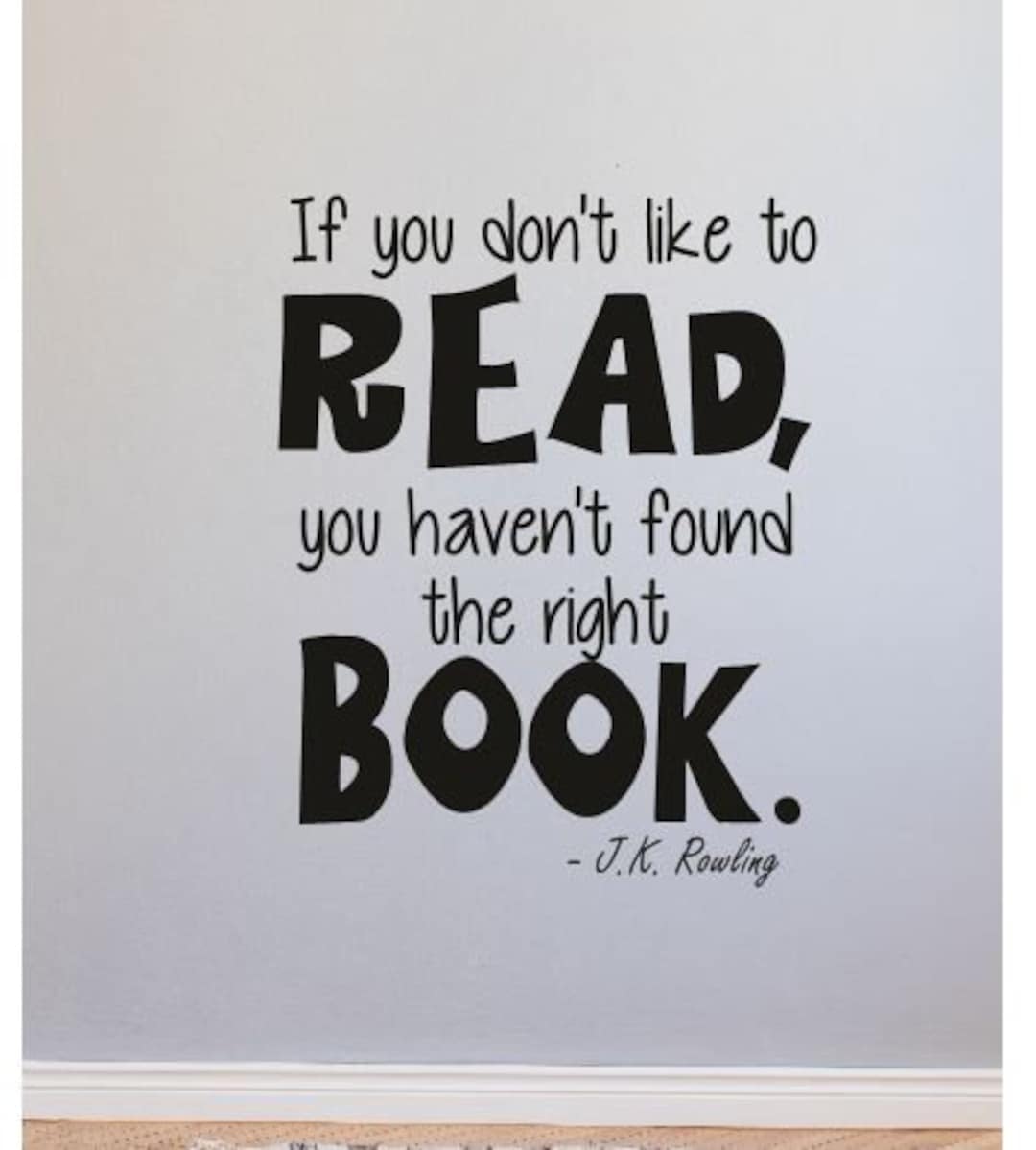 Reading Decal Book Library If You Don't Like to Read Vinyl Wall ...