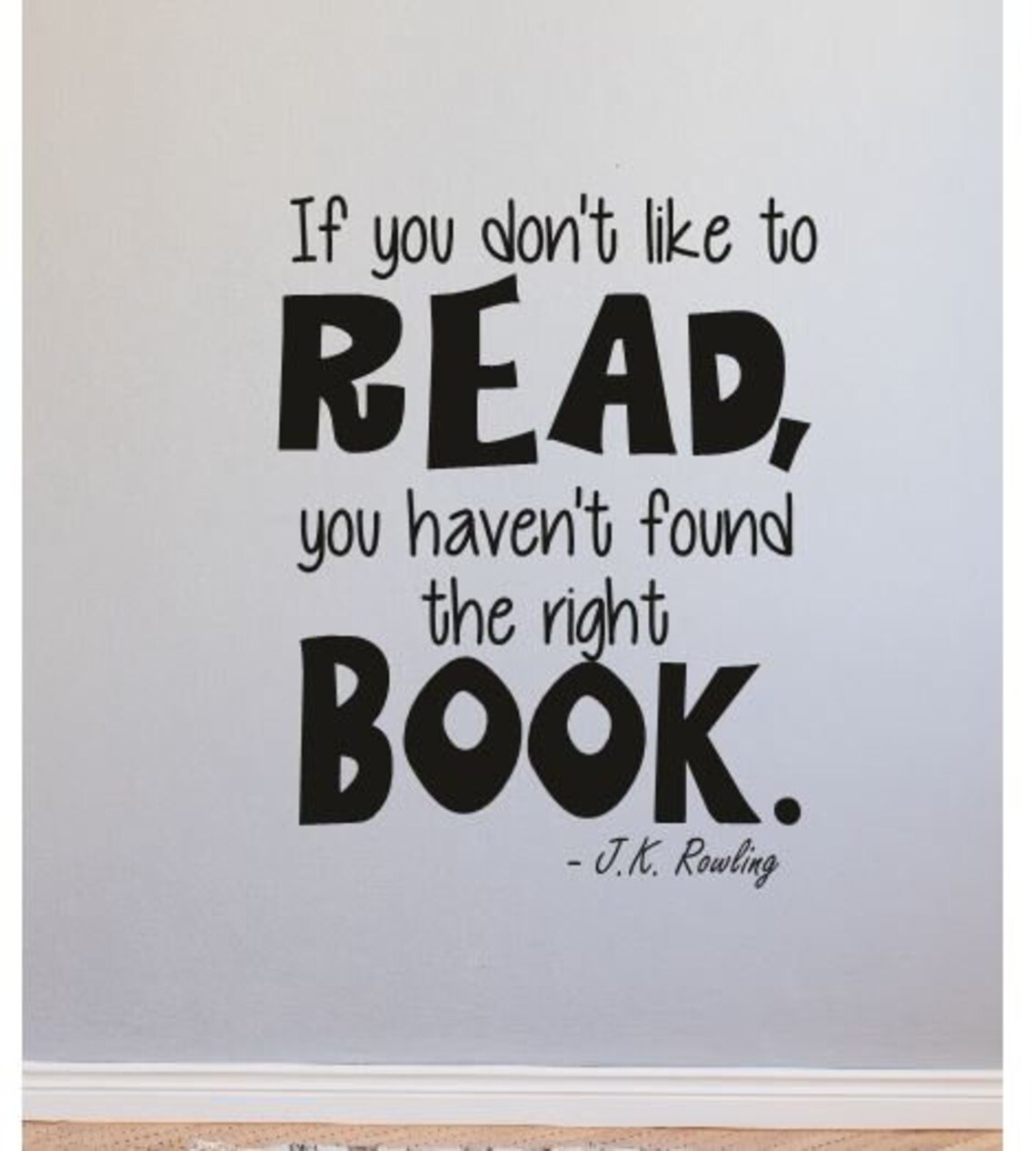 Reading Decal Book Library If You Don't Like to Read Vinyl Wall ...
