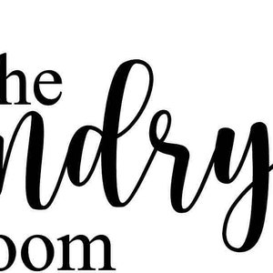 Laundry Room Wall Decal the Laundry Room Decor Vinyl Lettering Wall ...