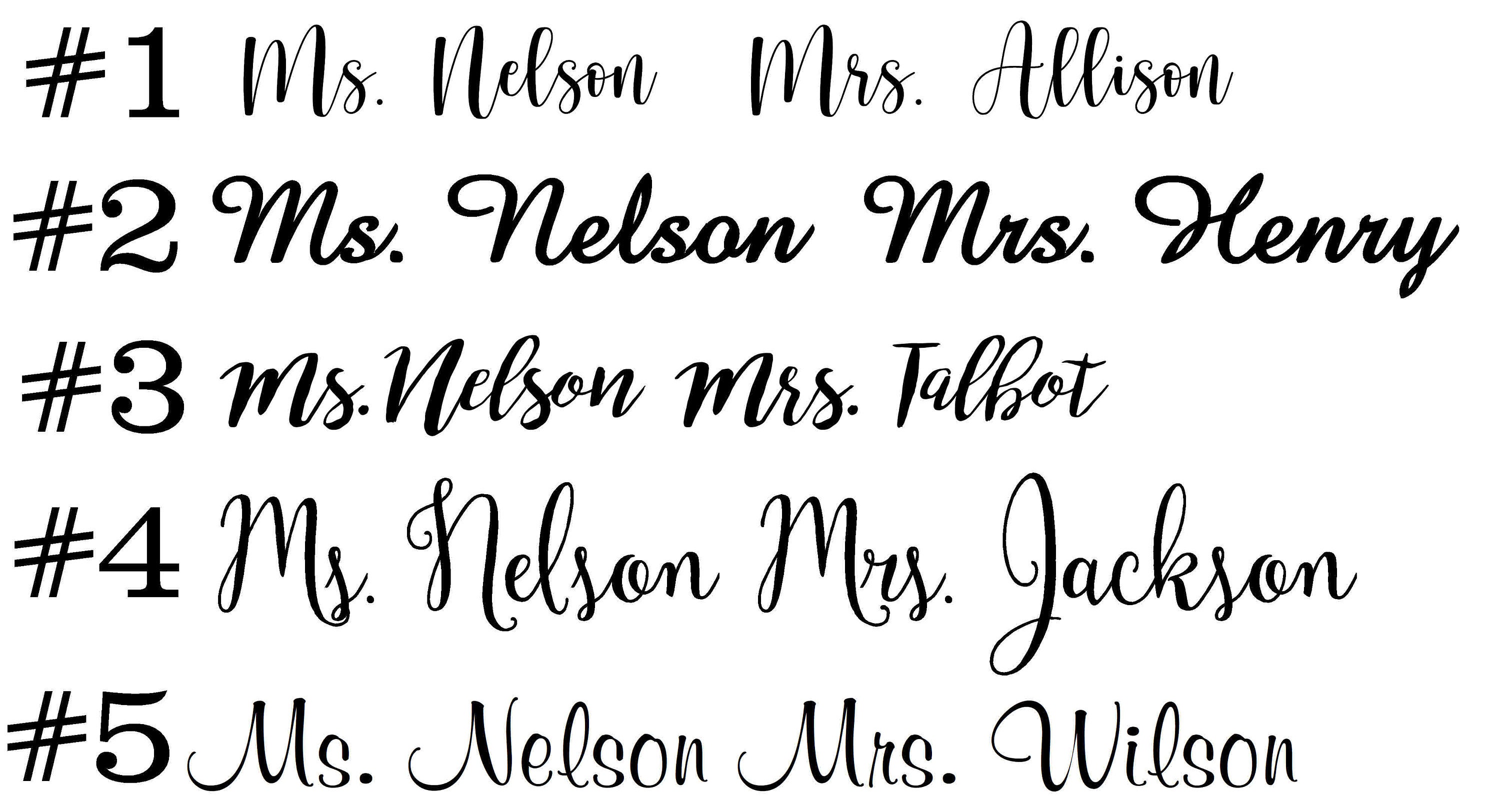 Teacher Name Personalized Teacher Desk Decal Vinyl Lettering | Etsy
