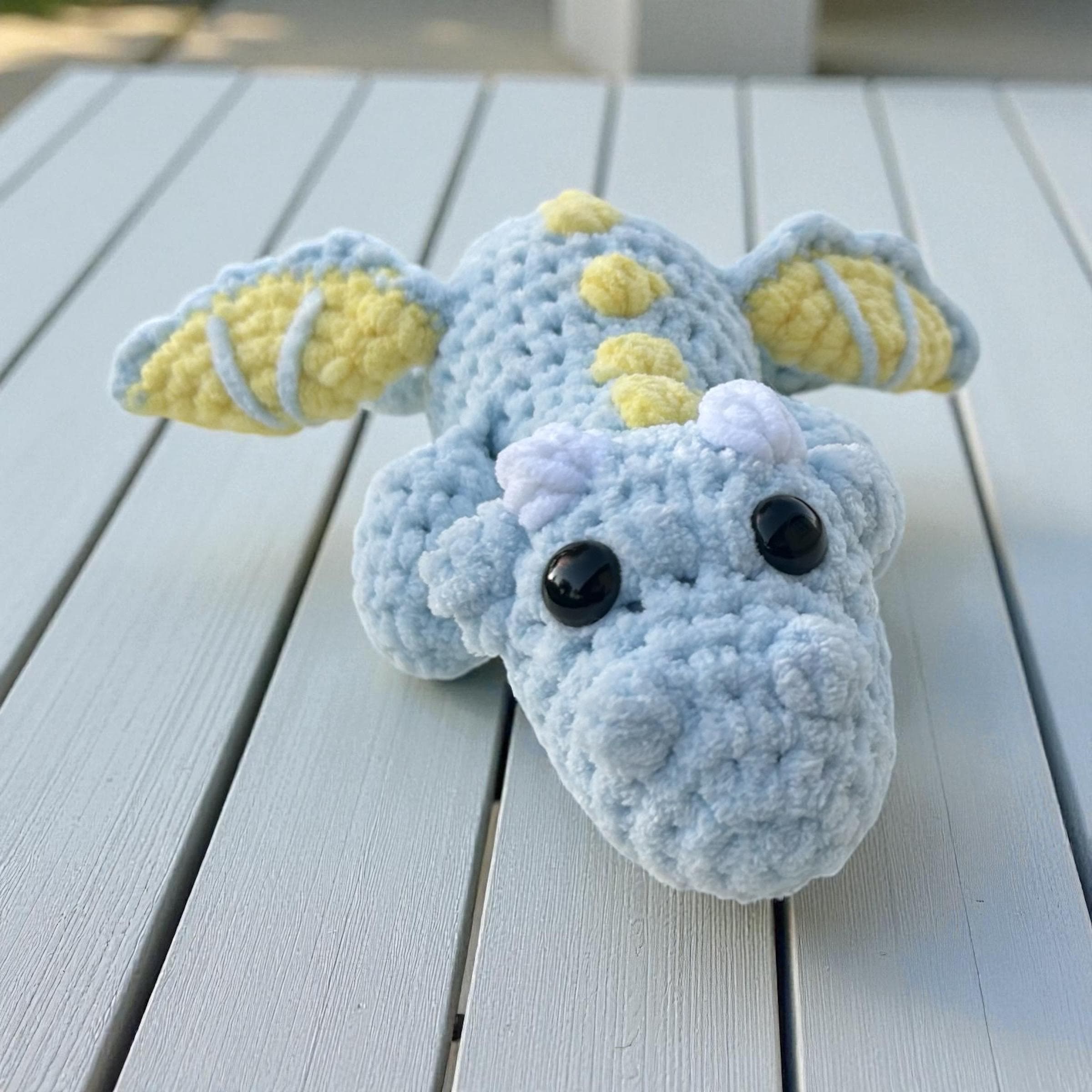 Little Fuzzy Dragon - Etsy