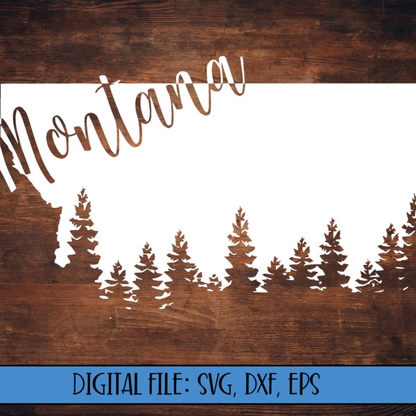 Montana Decal - Etsy