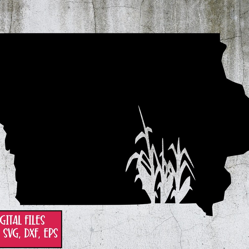 Iowa Svg - Etsy