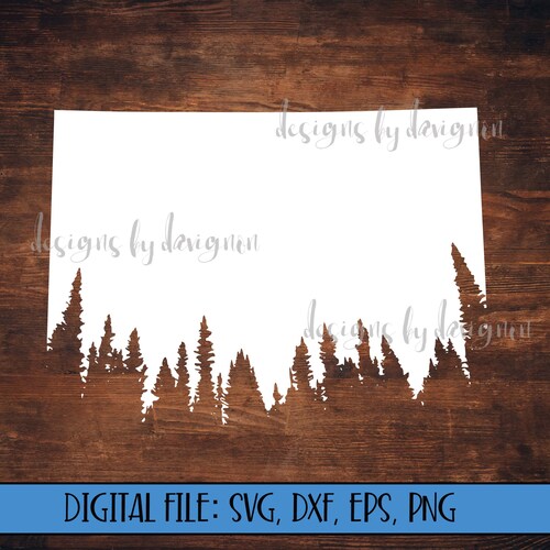 Colorado Springs SVG DXF PNG Cricut Cut File - Etsy