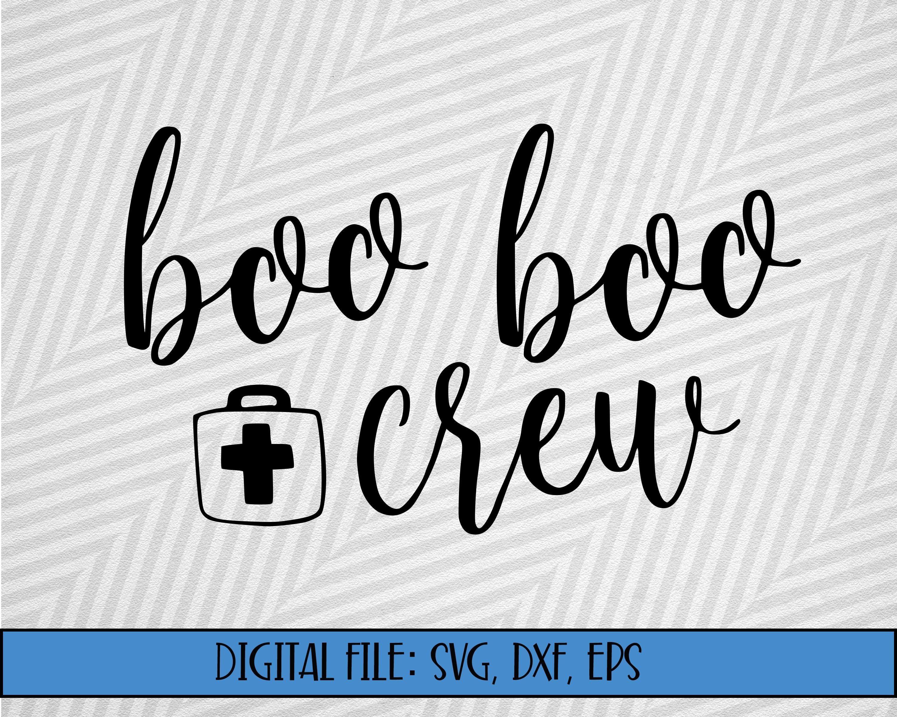 Digital File Boo Boo Club Cut File svg Dxf Eps Nurse - Etsy