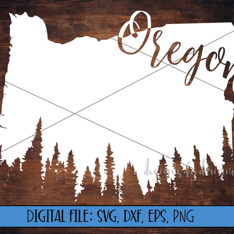 Oregon Outline - Etsy