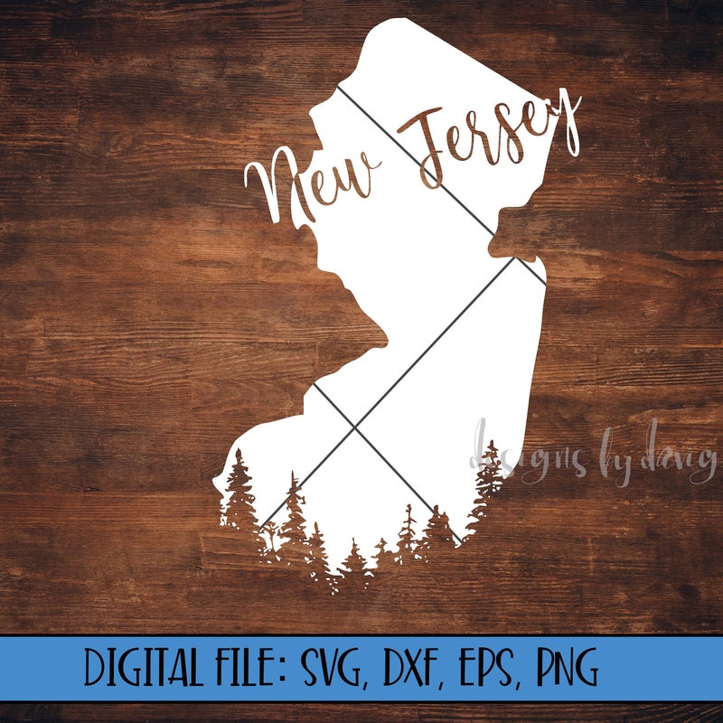 New Jersey Svg - Etsy