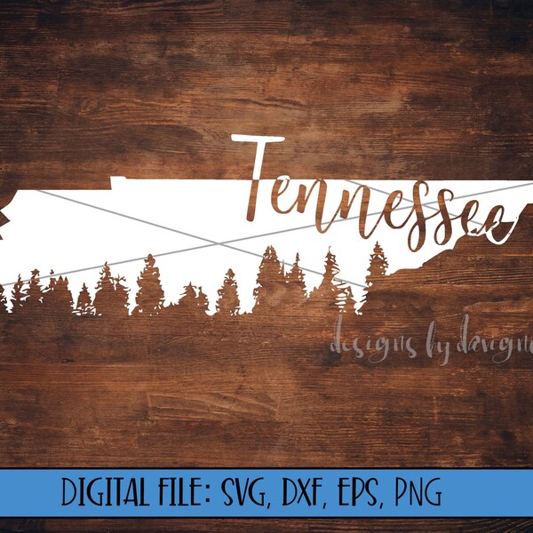 Tennessee Outline - Etsy