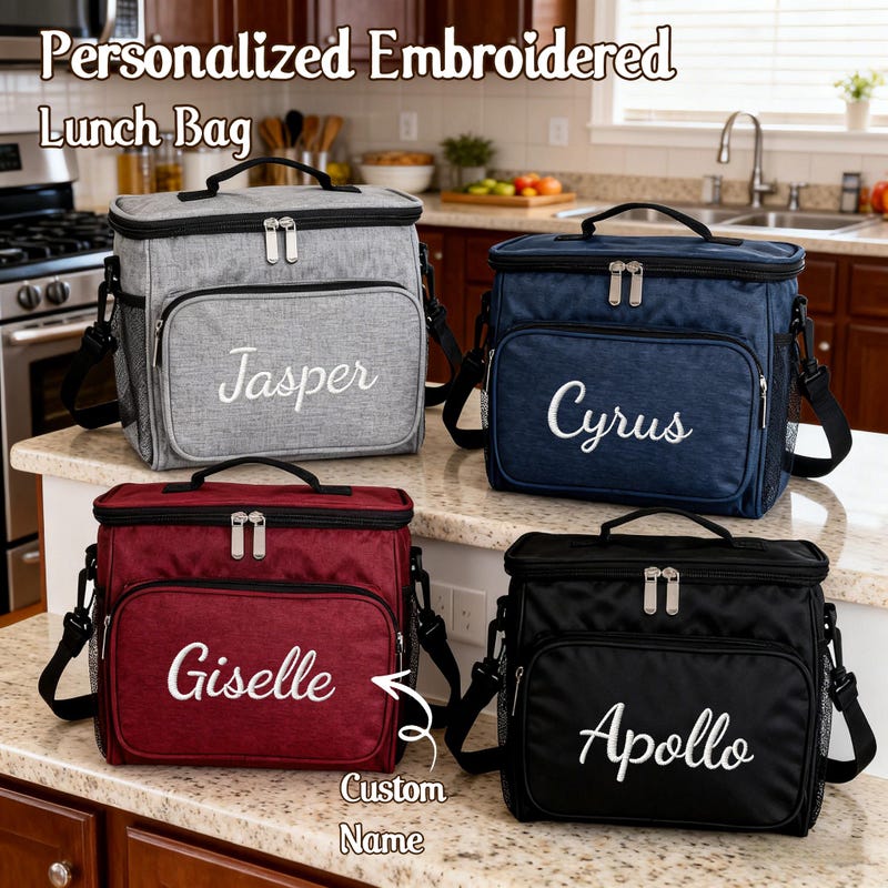 Personalized Lunch Bag - Etsy