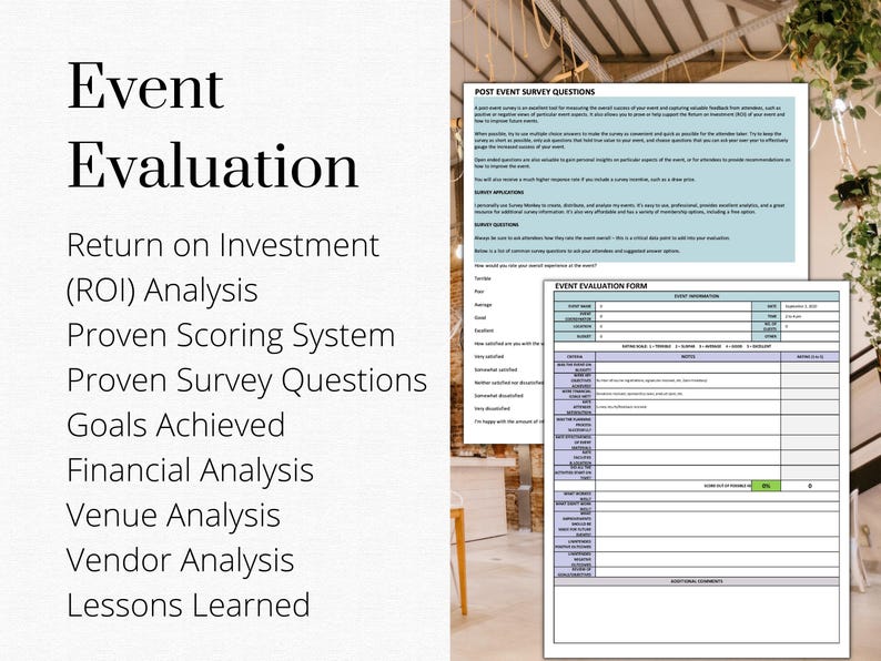 Ultimate Event Planning Template, Excel and Google Sheets - Etsy