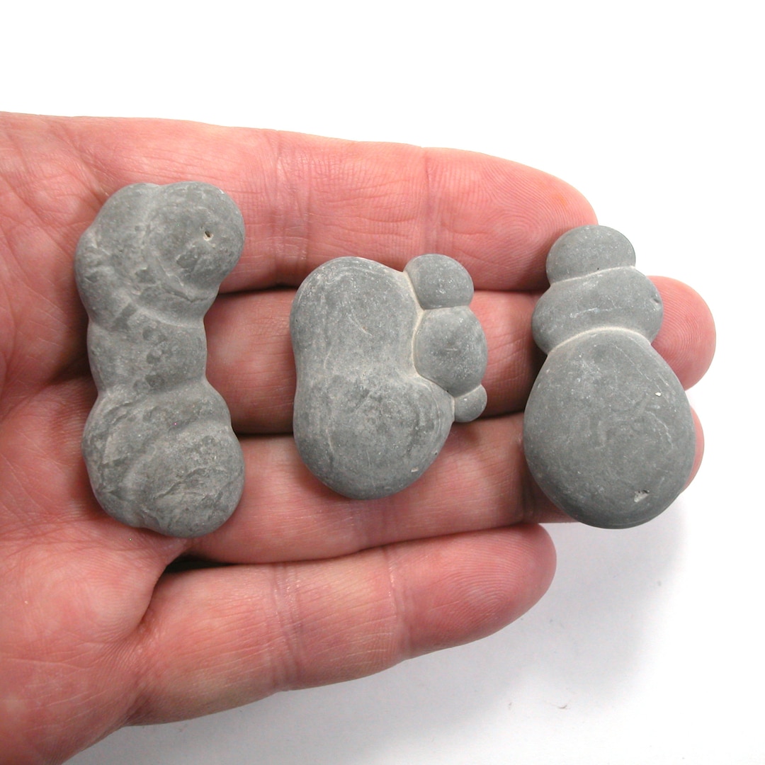 DVH 3 Fairy Stone Concretions Goddess Rocks Quebec 5497 - Etsy