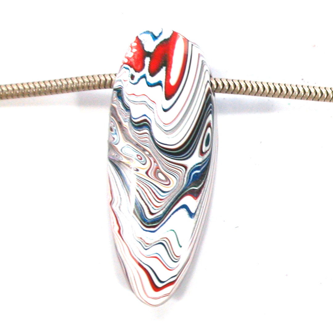 DVH Freightliner Fordite Bead Pendant Portland OR Western - Etsy