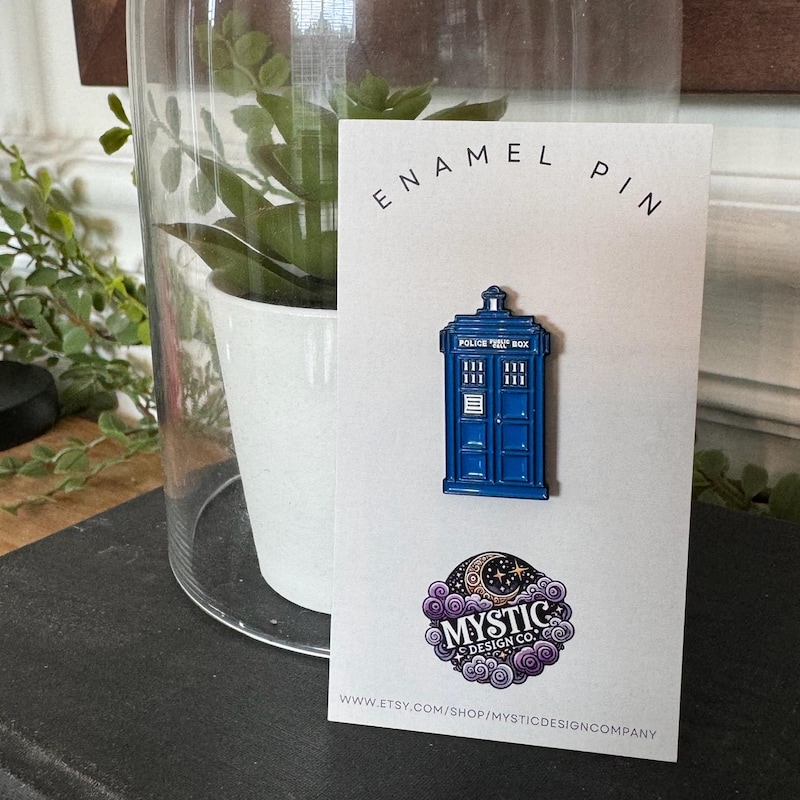 Doctor Who Enamel Pin - Etsy