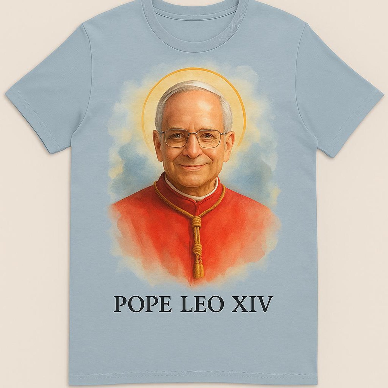 Pope Leo XIV Official Portrait, Digital Download Png, Jpg, Svg File ...