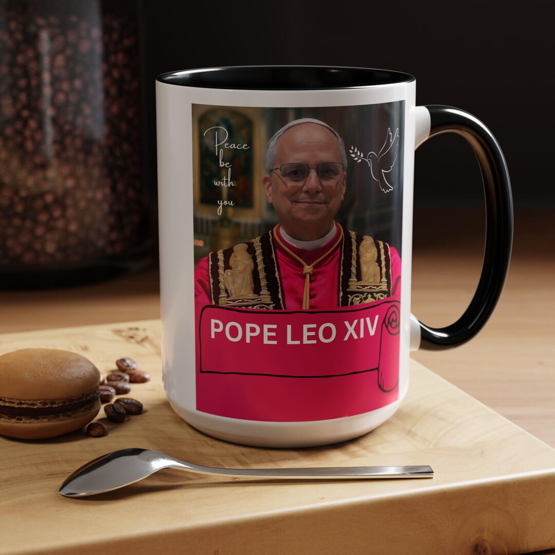 Pope Leo XIV Coffee Mug: Religious Gift, Inspirational Design - Etsy