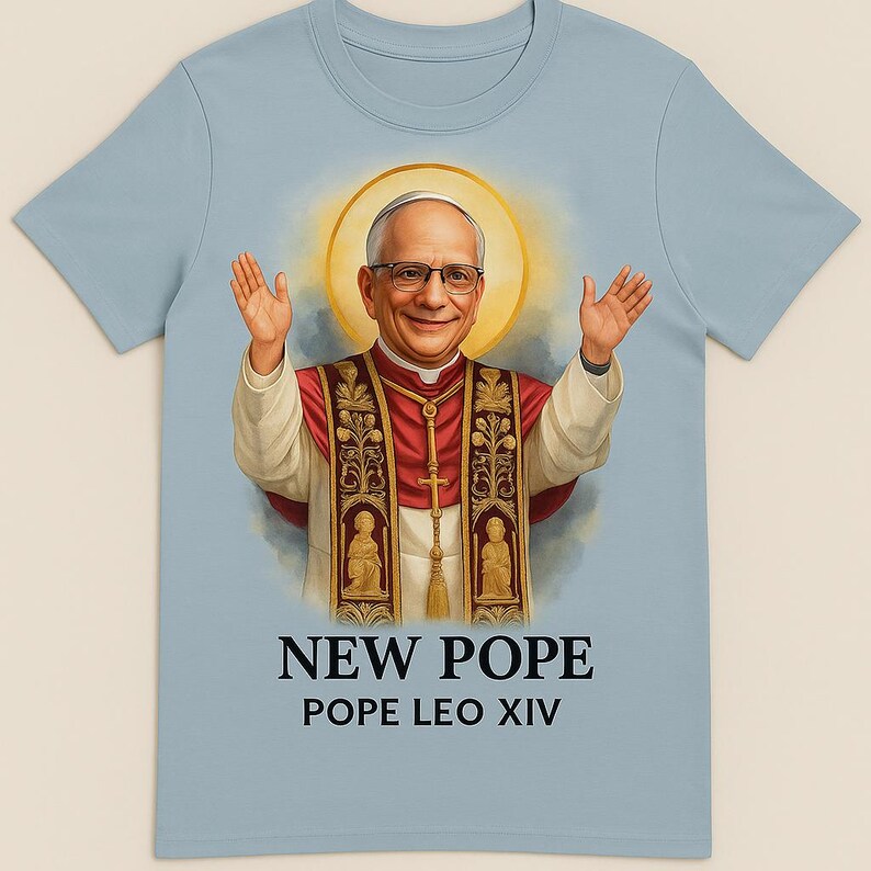 Pope Leo XIV Portrait: Catholic Art Print, Religious Gift (digital ...