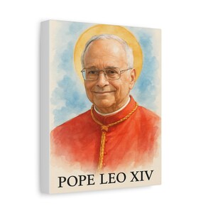 Pope Leo XIV Clipart: First American Pope, Catholic Art (PNG, SVG ...