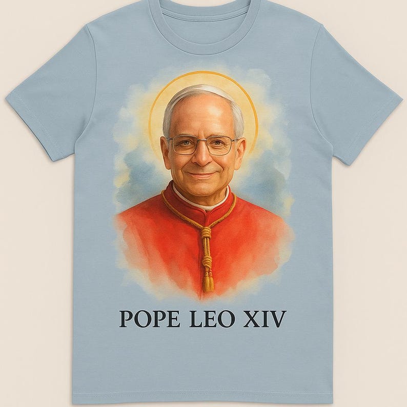 Pope Leo XIV Clipart: First American Pope, Catholic Art (PNG, SVG ...