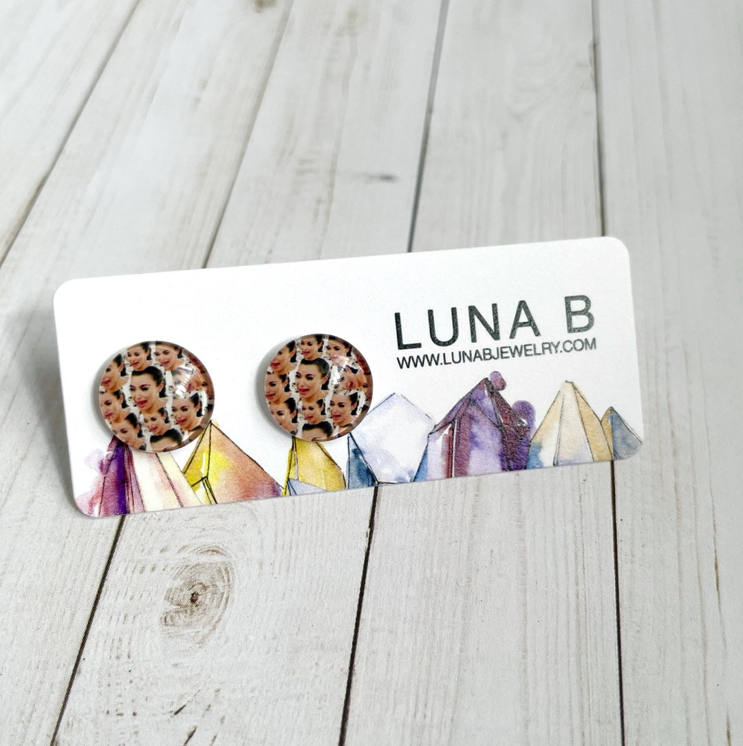 Crying Kim Kardashian Earrings - Etsy