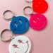 Smiley Face Keychains in Assorted Colors and Designs - Etsy