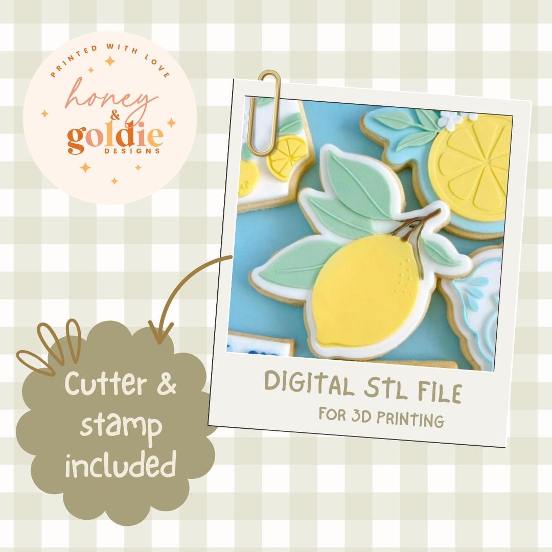 Lemon - Digital STL File - Etsy