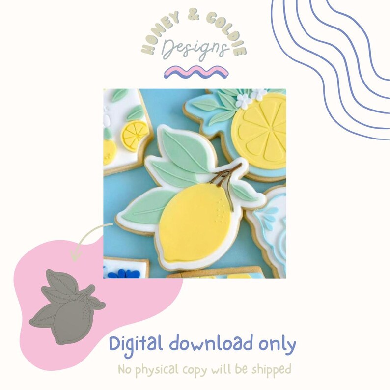 Lemon - Digital STL File - Etsy