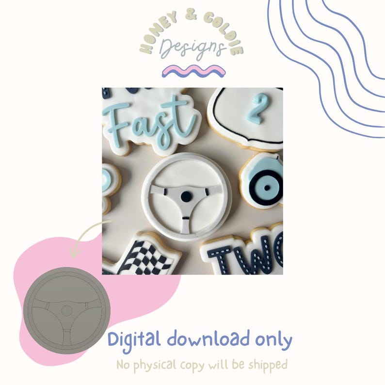 Steering Wheel - Digital STL File - Etsy