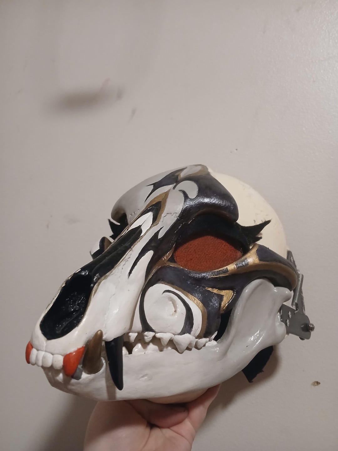 Skulldog Mask - Etsy