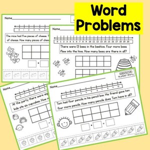 Number Line Addition & Subtraction Frog Hop Print Digital up to 20 ...