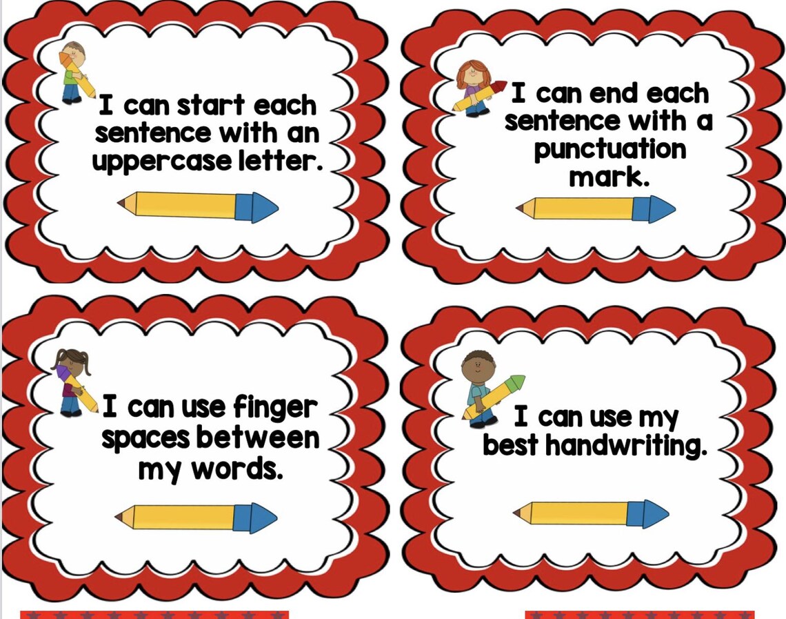 Sentence Building Worksheets: Kindergarten-1st Grade, Common Core - Etsy
