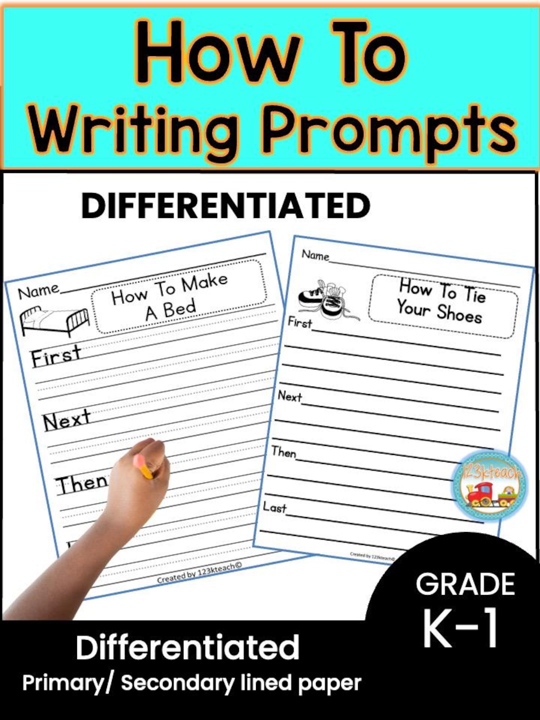 How to Writing Prompts ~procedural Writing- Kindergarten, 1st, 2nd ...