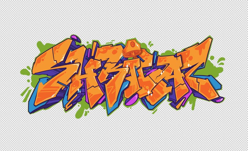 Graffiti Name - Custom Wildstyle Graffiti Lettering | Personalized ...