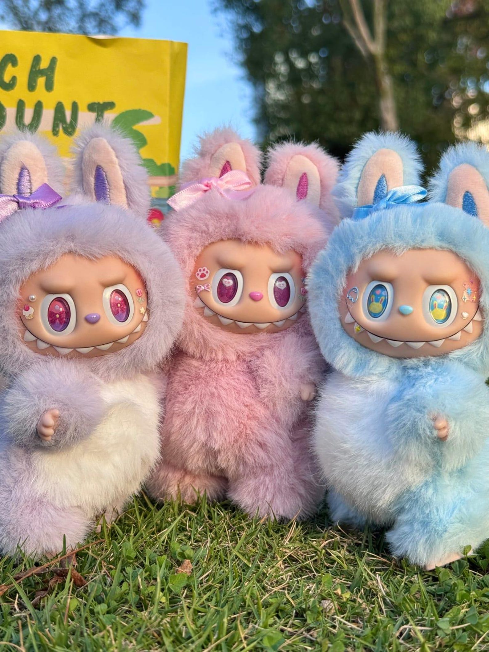 Labubu Custom 17 Cm Plush Pendant Personalization High Quality Made to ...