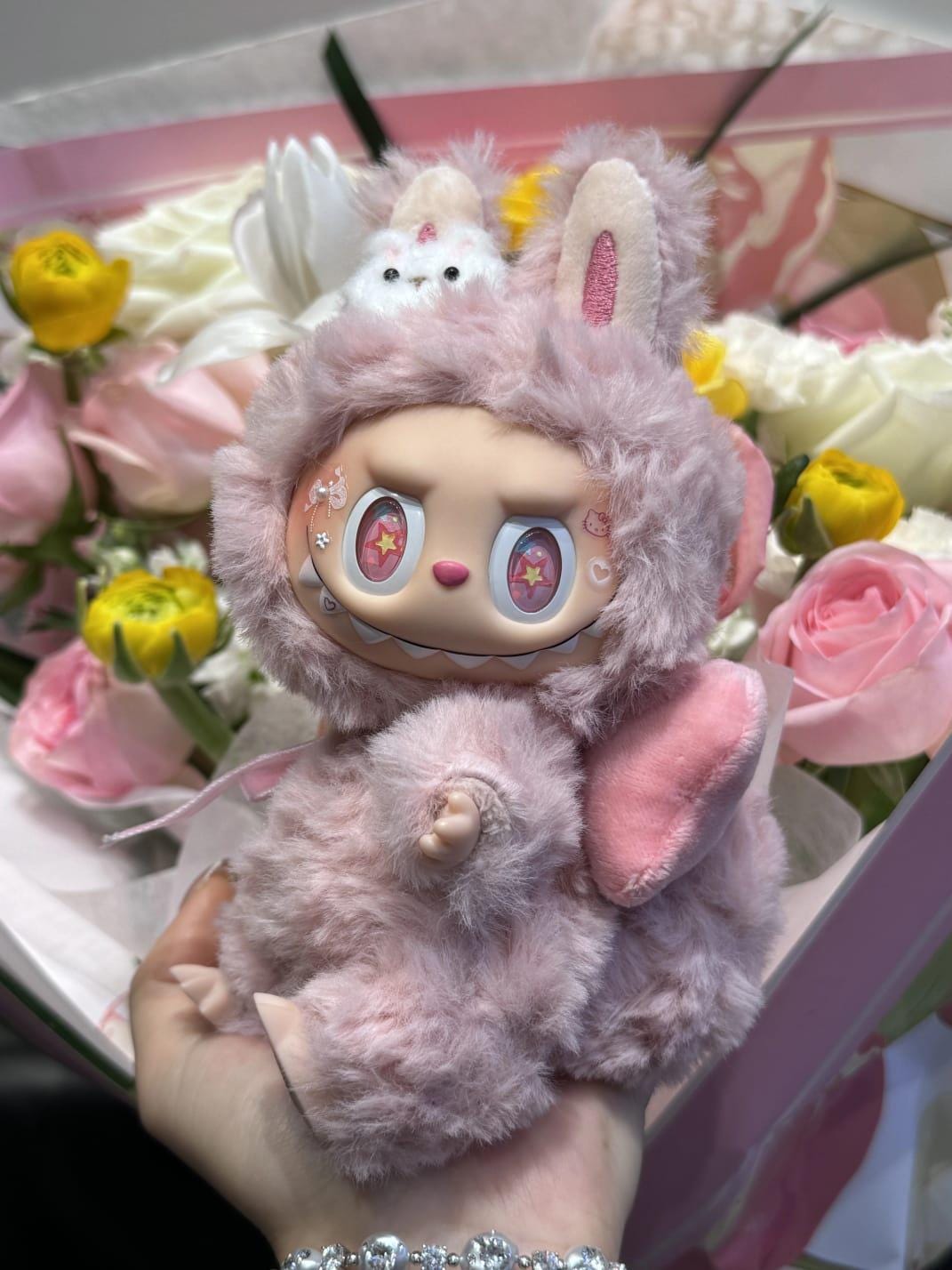 Labubu Custom 17 Cm Plush Pendant Personalization High Quality Made to ...