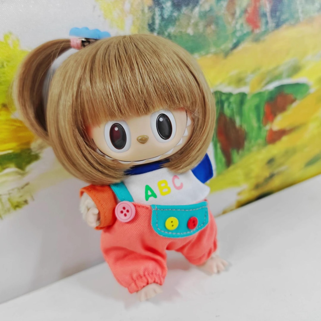 Labubu Hair Wig Doll Wigs for Labubu Handmade - Etsy