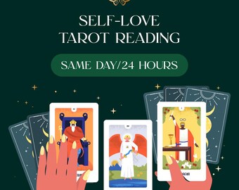 Self-love Tarot Reading Spread, Three Card Reading, Psychic Reading ...