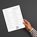 Minimalist Event Schedule Template: Canva Conference Agenda (QR Code ...