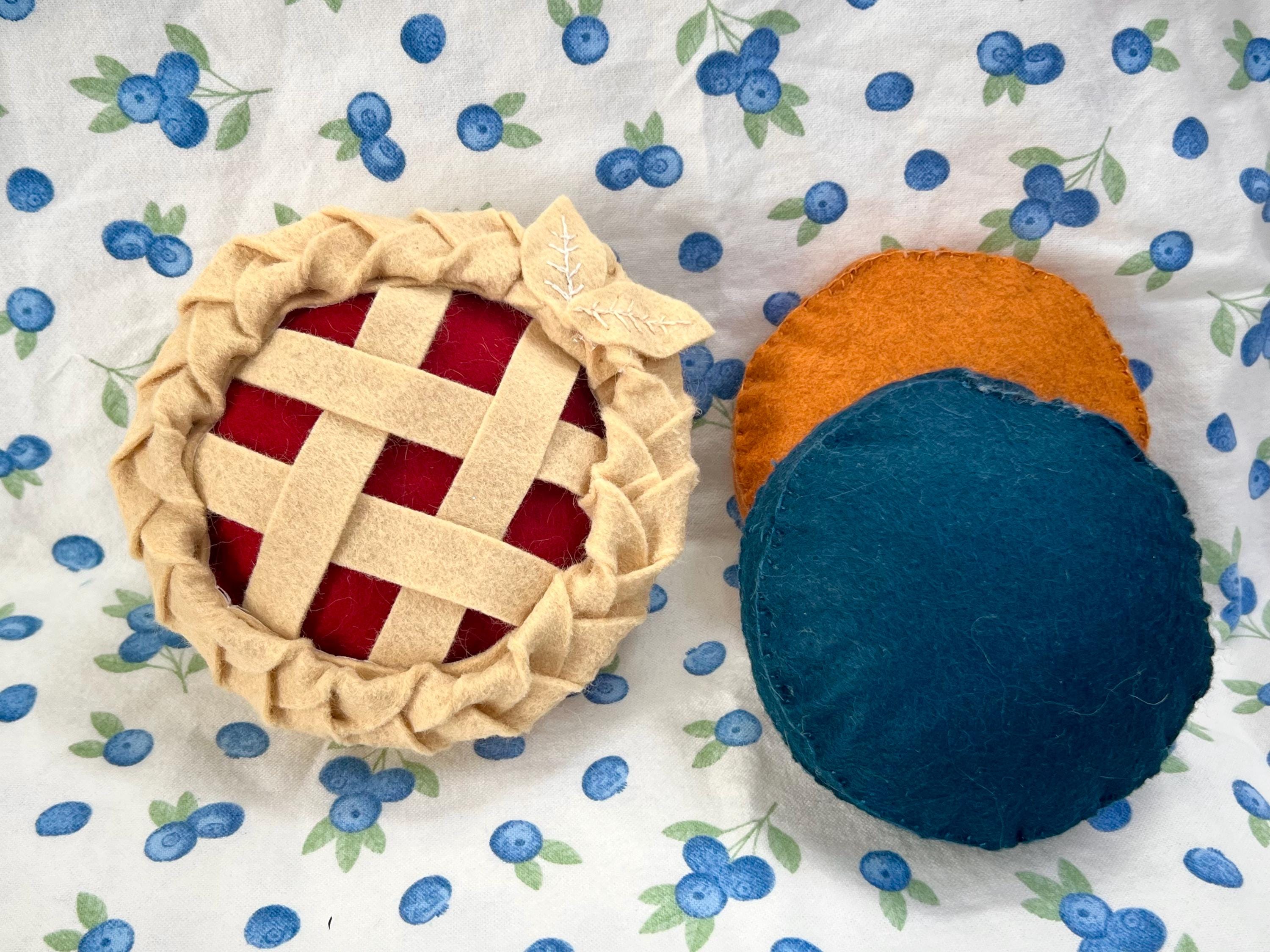Interchangeable Felt Pie Pretend Play Toy--pdf Pattern - Etsy