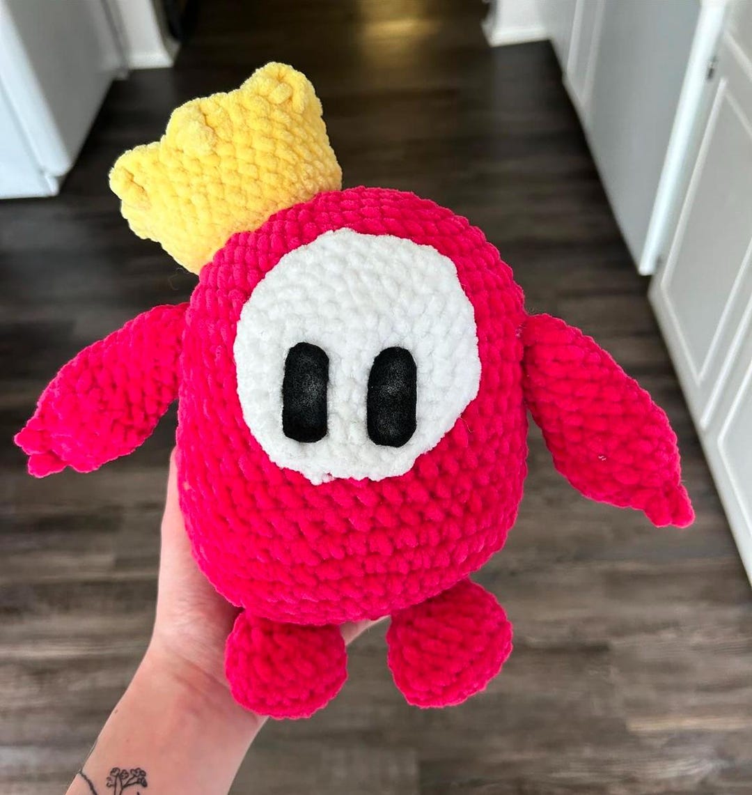 Crochet Fall Guys Plush Stuffed Animal Video Game Amigurumi - Etsy