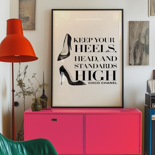 Coco Chanel Art - Etsy