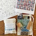 DIY Indigo-dyed Amulet Kit: Stitch Your Own Lucky Charm - Etsy