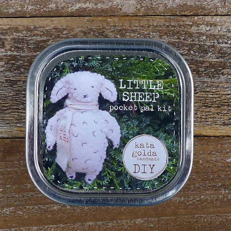DIY Kit: Little Sheep Pocket Pal by Kata Golda - Etsy