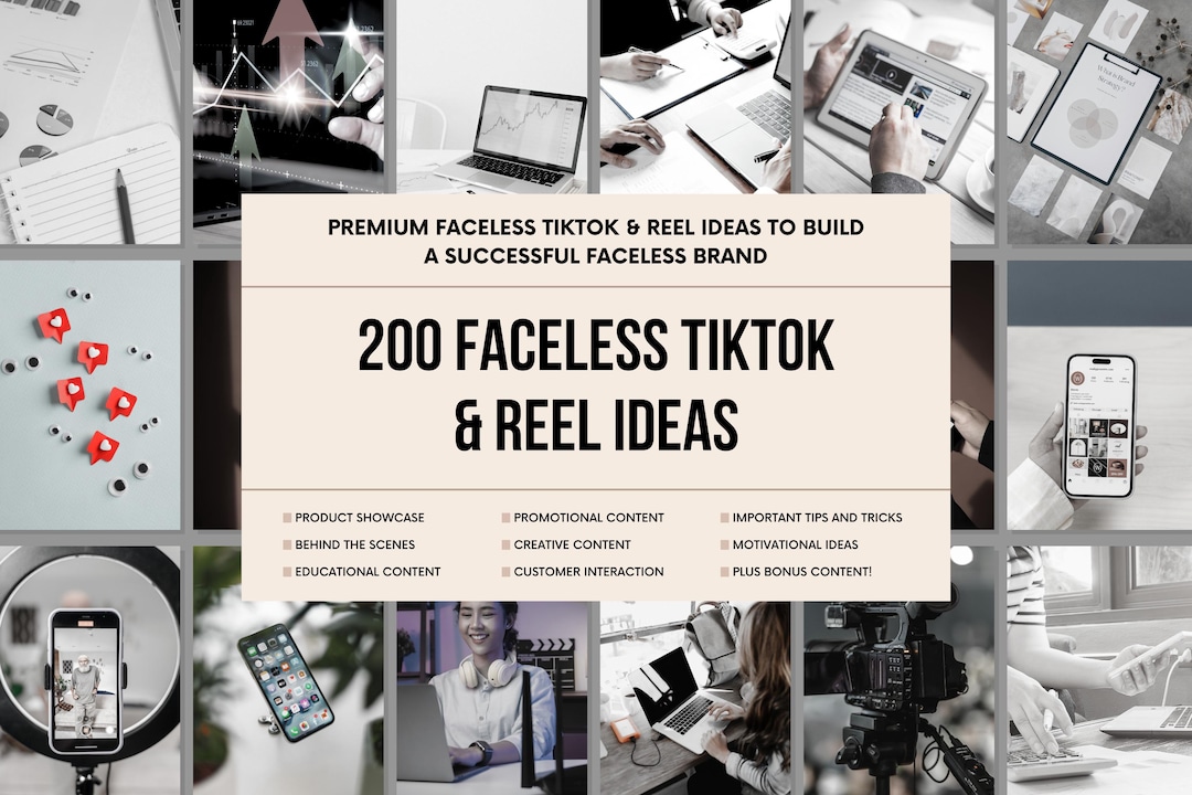 200+ Faceless Tiktok & Reel Ideas Unsaturated - Recently Updated 2024 ...