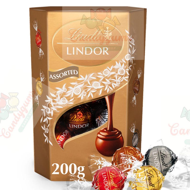 Lindor Chocolate Truffle Mega Box of 4 X 200g - Lindt Coconut, Lindt ...