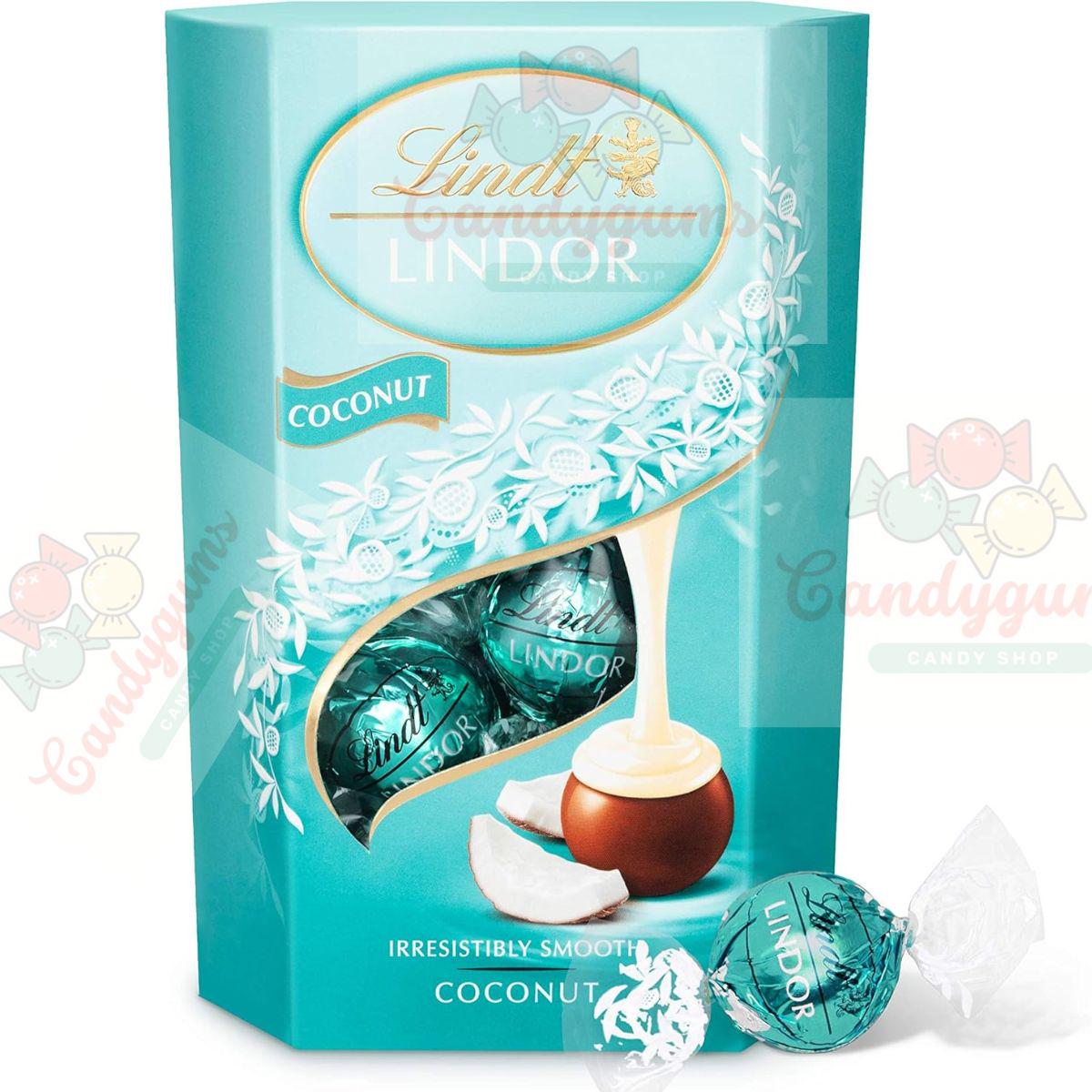 Lindor Chocolate Truffle Mega Box of 4 X 200g - Lindt Coconut, Lindt ...