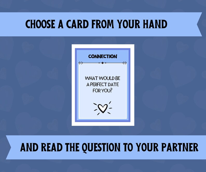 Couples Connection Cards, Printable Questions Game to Deepen Connection ...