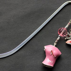 Sexy Girl Bookmark. Beaded Bookmark. Sexy Pink Book Charm. Book Hook ...