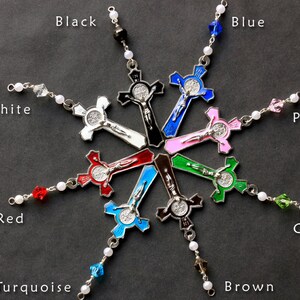 Christian Book Charm With Color Options. Beaded Bookmark. Catholic ...