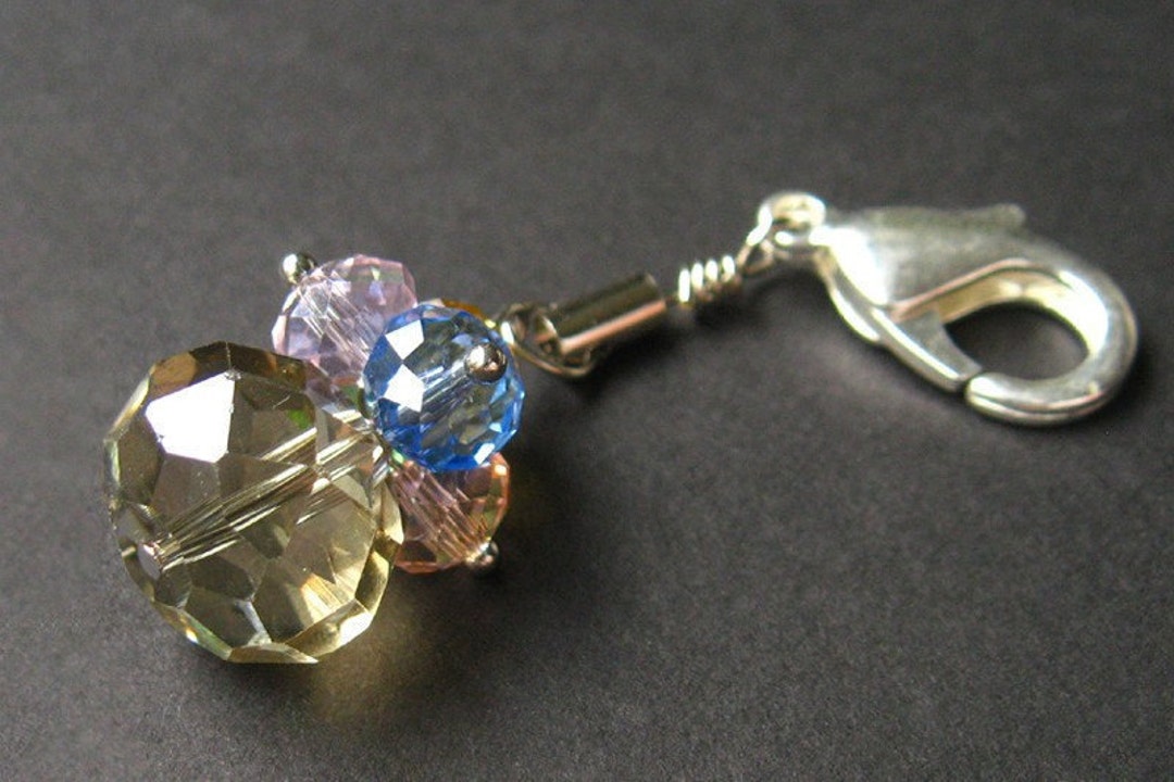 Crystal Keychain. Crystal Pendant. Rainbow Crystal Charm. Keyring ...