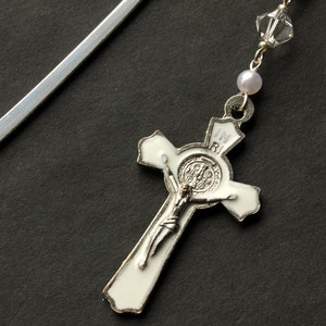 Christian Book Charm With Color Options. Beaded Bookmark. Catholic ...